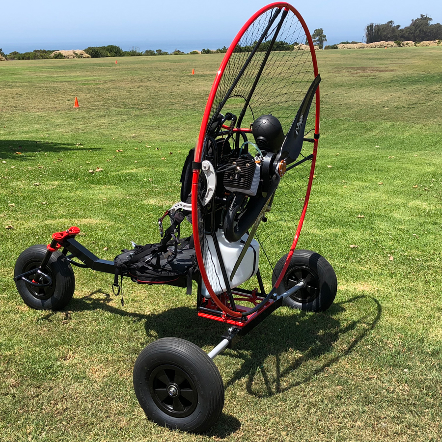 Impuls Paramotor and FX-1 PPG Trike featuring the Vittorazi Moster Plus ...
