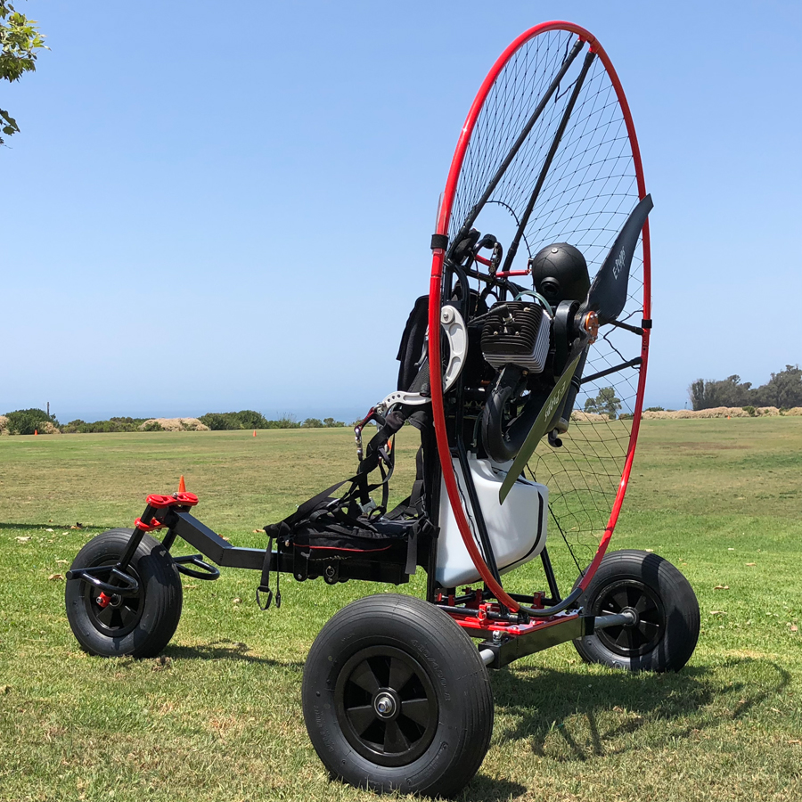 Impuls Paramotor and FX-1 PPG Trike featuring the Vittorazi Moster Plus ...